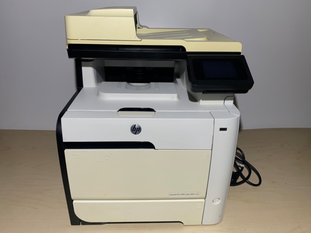 Multifunction printer HP LaserJet Pro 300 color MFP M375nw - PS Auction ...
