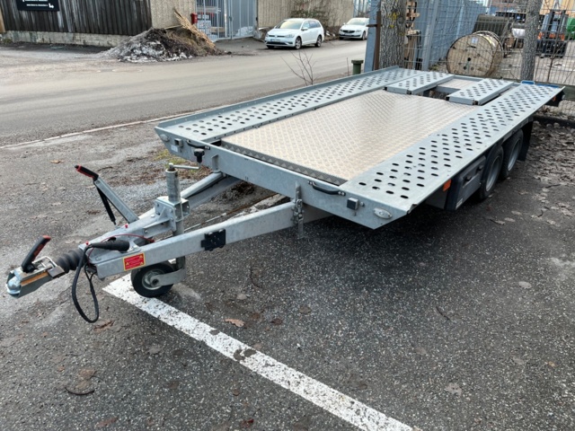 Vehicle trailer (double boogie) with ramps - Westbay ALFA B2 - PS ...