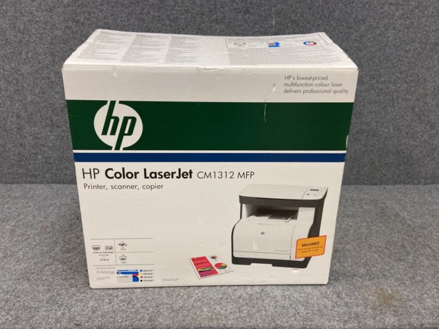 Multifunction printer HP CM1312 MFP - PS Auction - We value the future ...