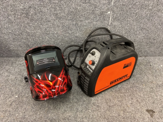 Welding Minarc 150 with welding helmet - PS Auction - We value the ...