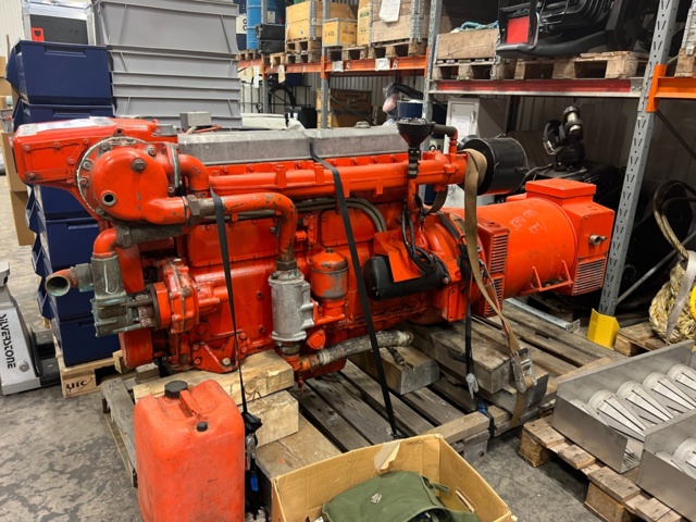 Auxiliary engine with generator Scania / Hitzinger - PS Auction - We ...