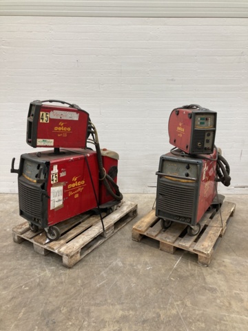 Welding Selco Unistep 412 with feeder Selco WF106 inc a spare parts ...