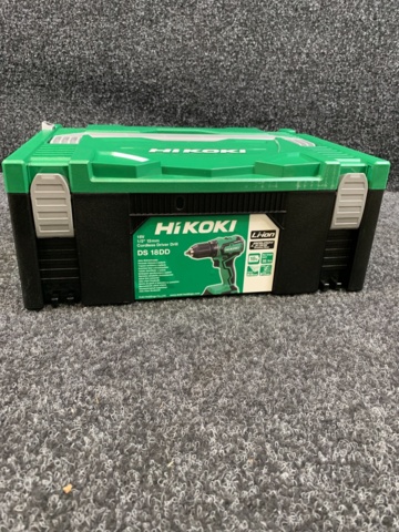 Screwdriver HiKOKI DS18DD (Incl. batteries and charger) - PS Auction - We value the future ...