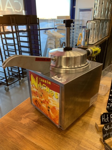 Heated dispenser for melted cheese dip Royal Catering - PS Auction - We ...