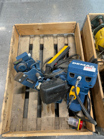 Demag Telfer 500kg - with drive - PS Auction - We value the future ...