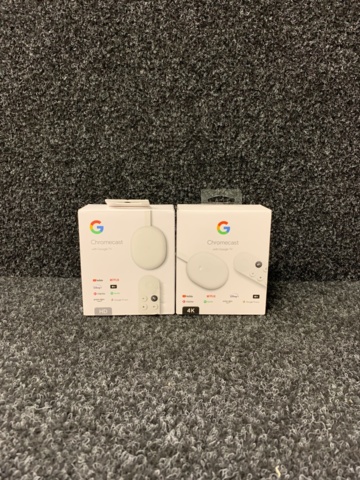 1st Google Chromecast Gen 4 Google TV & 1st Google Chromecast with ...