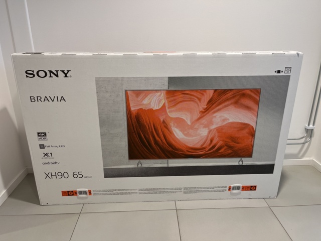 Smart-TV 65", Sony XH90 (ny i kartong) - Auktioner online ...