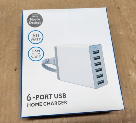 4 multi-chargers with 6 ports, max 50W - Shipping included - PS Auction ...
