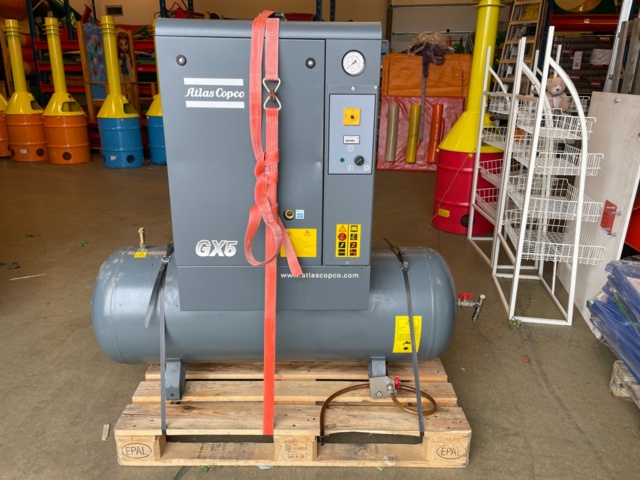 Compressor Atlas Copco GX5 - PS Auction - We value the future - Largest ...