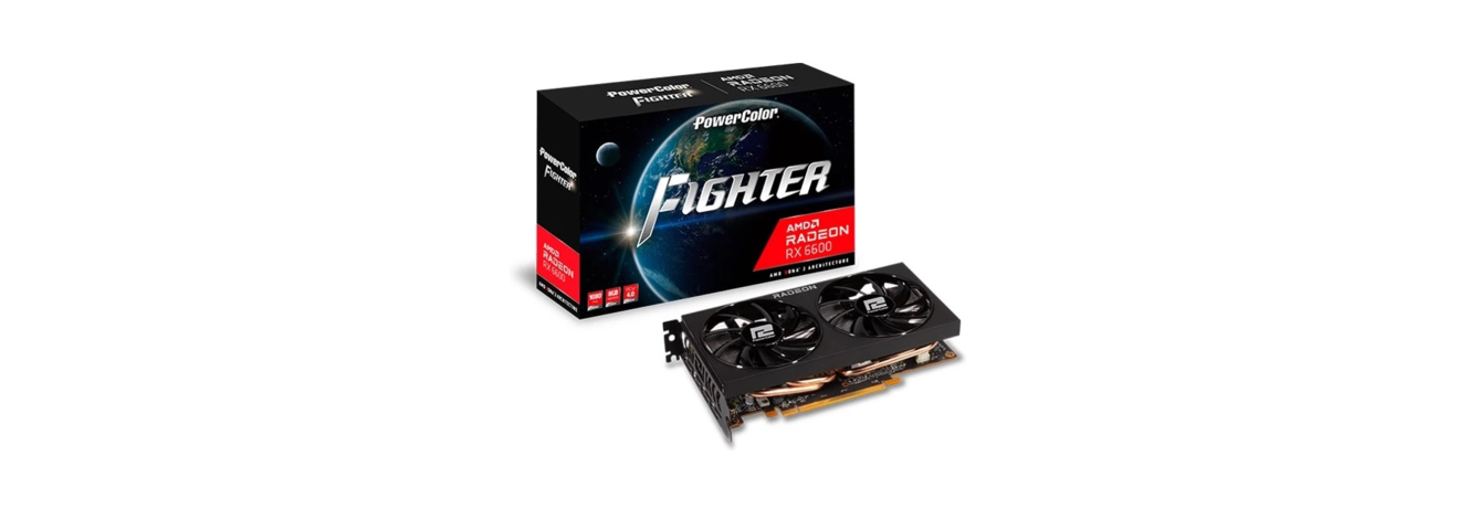Graphics card Powercolor Radeon RX 6600 8GB FIGHTER - PS Auction - We ...