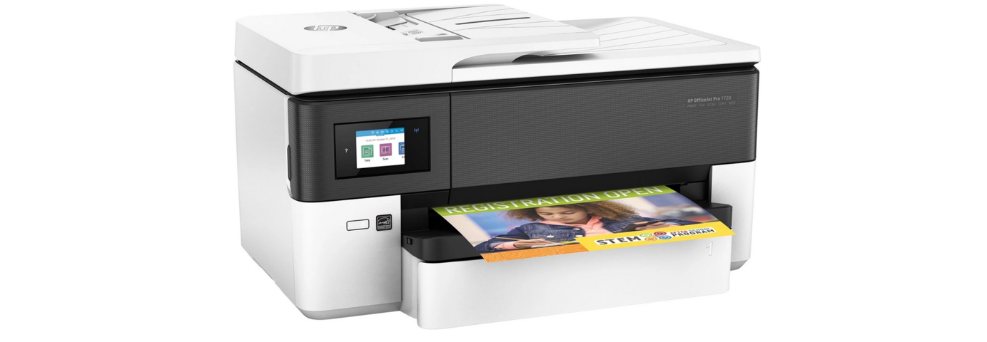 Multifunction Printer HP OfficeJet Pro 7720 Wide Format All-in-One ...