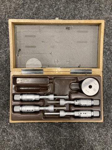 Set of 3-point micrometers Tesa 3.5 - 6.5 mm - PS Auction - We value ...