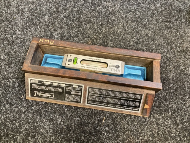 Machine spirit level Memo MPW-B 18 - PS Auction - We value the future ...