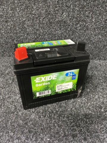 Lawn mower battery Exide Garden TD-4901 24Ah - PS Auction - We value ...