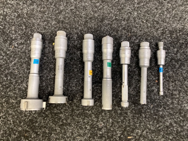 3-point micrometers Tesa, Mitutoyo 8 - 50 mm - PS Auction - We value ...