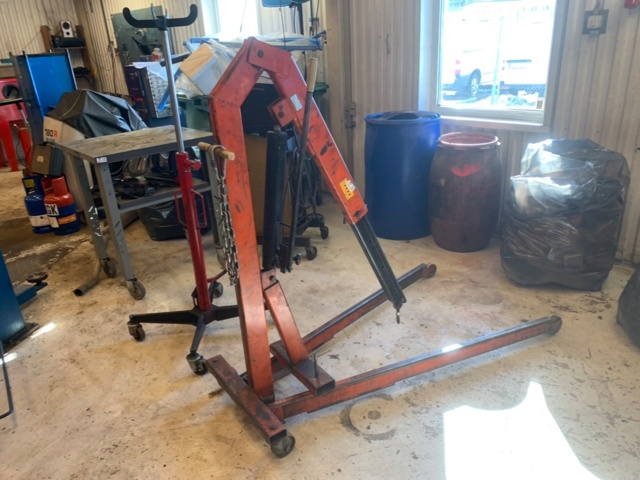 Engine block lift 750 kg - PS Auction - We value the future - Largest ...
