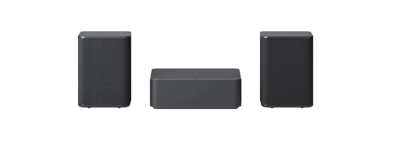 Two rear TV speakers with wireless receiver LG SPQ8-S - PS Auction - We ...