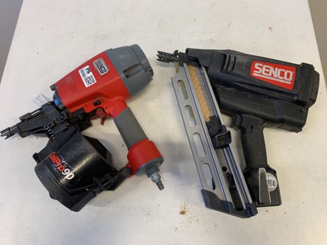 Nail guns 2 Senco (battery/gas and compressed air) - PS Auction - We ...