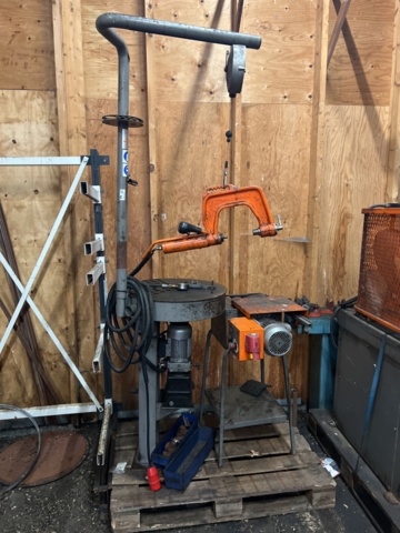 Brake band machines Carole, lathe, rivet and grind - PS Auction - We ...