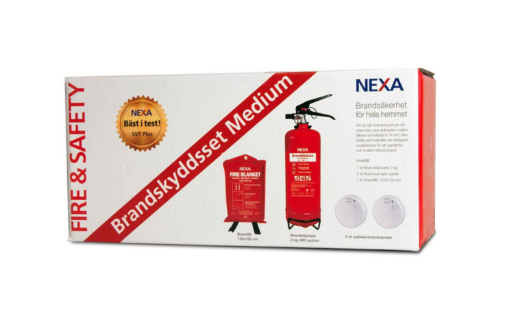 Fire protection set Nexa medium red - PS Auction - We value the future ...