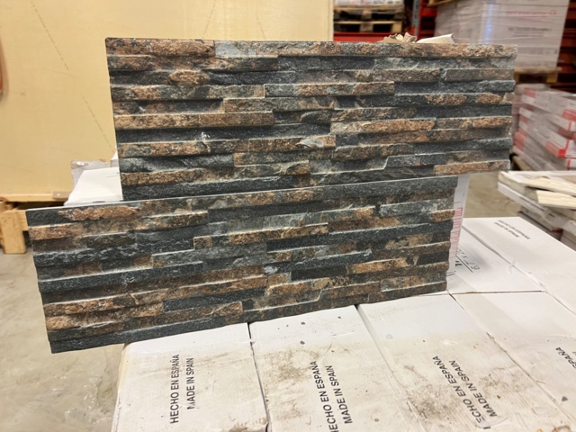 Decorative stone Behobia Magma, 17x57 cm, 15 sq.m - PS Auction - We ...