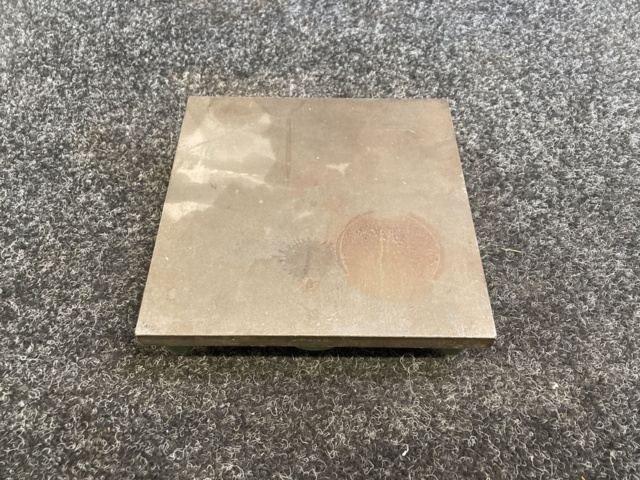 Cast iron plate 200x200 mm - PS Auction - We value the future - Largest ...