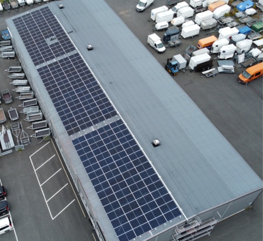 Solar cell package metal roof - Complete solar cell package 50kW On ...