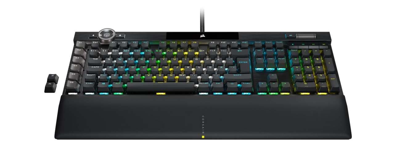 Gaming keyboard Corsair K100 RGB Optical-Mechanical Keyboard - PS ...