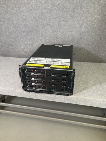 HP BladeSystem c3000 - Chassis, Switch and servers - PS Auction - We ...
