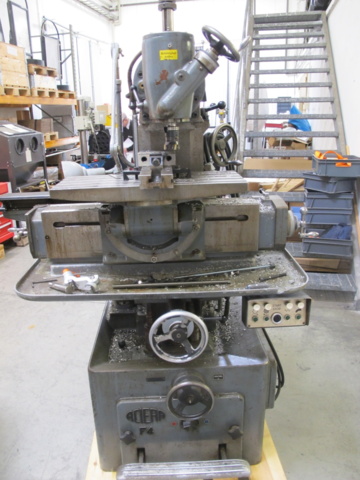 Milling machine Aciera F4 - PS Auction - We value the future - Largest ...