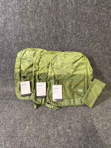 3 Laptop Backpacks Case Logic 26L Green Camo - PS Auction - We value ...
