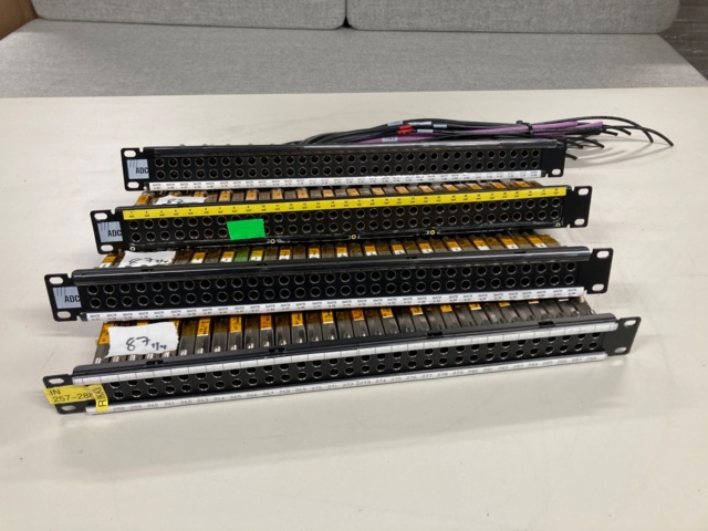ADC Patch Panel x 4 - Ei pohjahintaa - PS Auction - We value the future ...