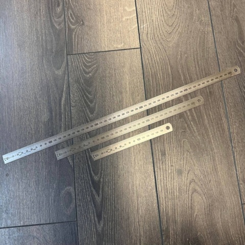 5 pcs Rulers/Steel scales 3-pack Vogel - PS Auction - We value the ...