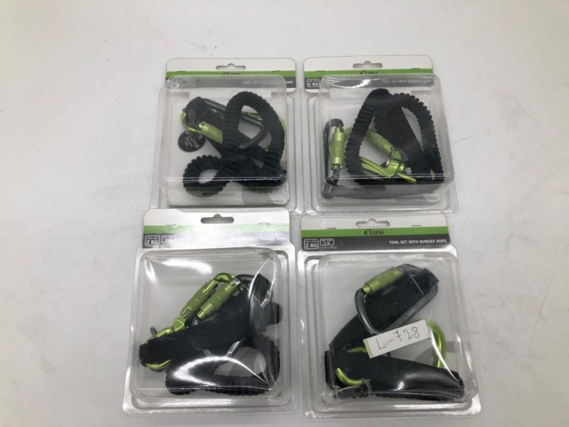 4 st Luna stropp elastisk med karbinhakar- Frakt ingår (L-728 ...