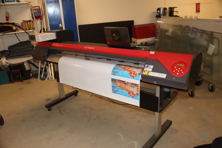 Large format printer Roland Versa Express 'RF-640 - PS Auction - We ...