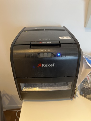 Rexel Shredder - PS Auction - We value the future - Largest in net auctions