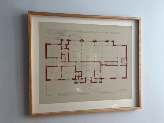 Framed floor plan KTB Gothenburg - PS Auction - We value the future ...
