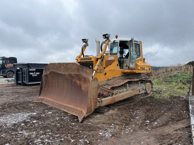 Liebherr PR 734 XL Crawler Excavator 2011 with TRIMBLE GPS Machine ...