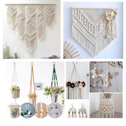 2 pc Macramé Set - PS Auction - We value the future - Largest in net ...