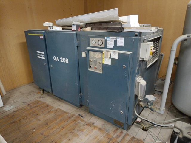 Compressor Atlas Copco GA 208 - Repair item - PS Auction - We value the ...