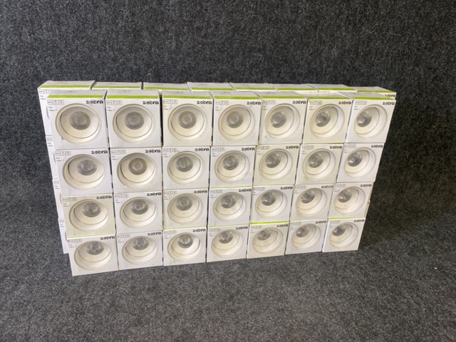 60 pcs Downlight Led Zebra Deep 8W 2700K - PS Auction - We value the ...