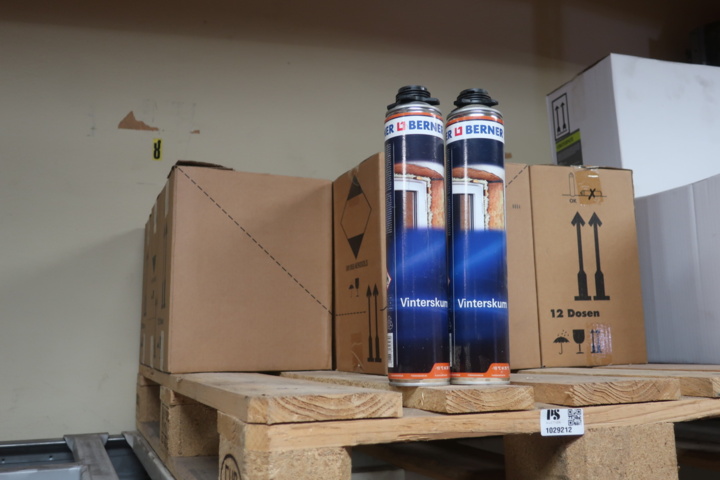 10 cartons Winter foam, Berner VS 750 - PS Auction - We value the future - Largest in net auctions