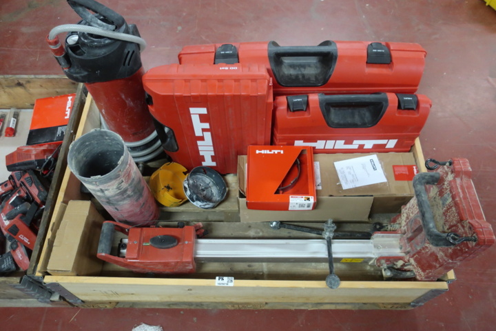 Hole punching kit, Hilti, with Hilti DD 150 U - PS Auction - We value ...
