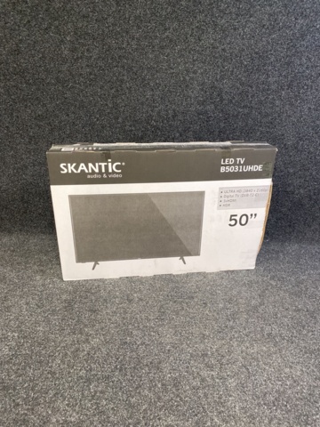 50" Ultra HD-TV med HDR 10 & Dolby Vision Skantic B5031UHD - Auktioner ...