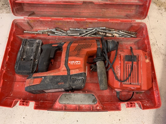 Hammer drill battery powered Hilti TE 6-A36 - PS Auction - We value the ...