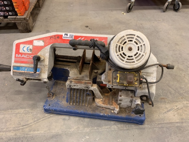Metal band saw Macc Mini Cut - PS Auction - We value the future ...