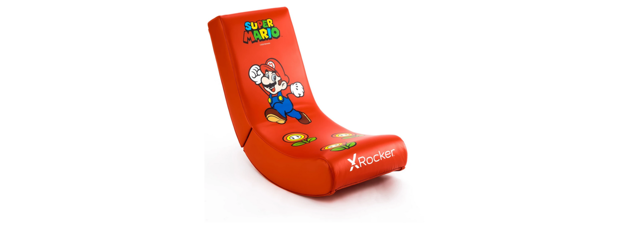Gaming chair X Rocker Mario Nintendo Floor Rocker - PS Auction - We ...