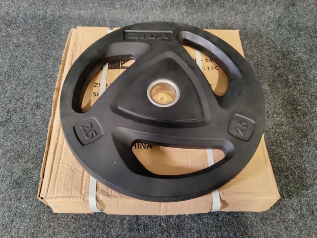 2 weight plates Ziva 25 kg - PS Auction - We value the future - Largest ...