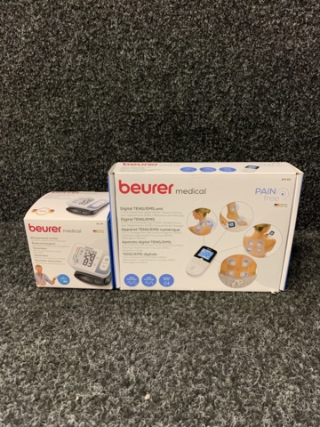 TENS/EMS treatment & Blood pressure monitor from Beurer - PS Auction ...