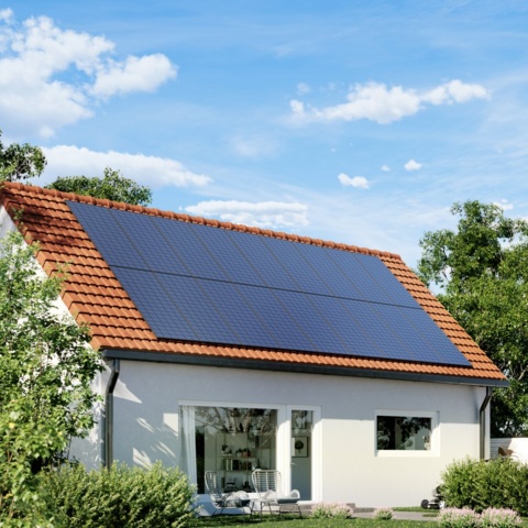 Solar cell package brick/concrete roof - Complete package 8kW On Grid ...